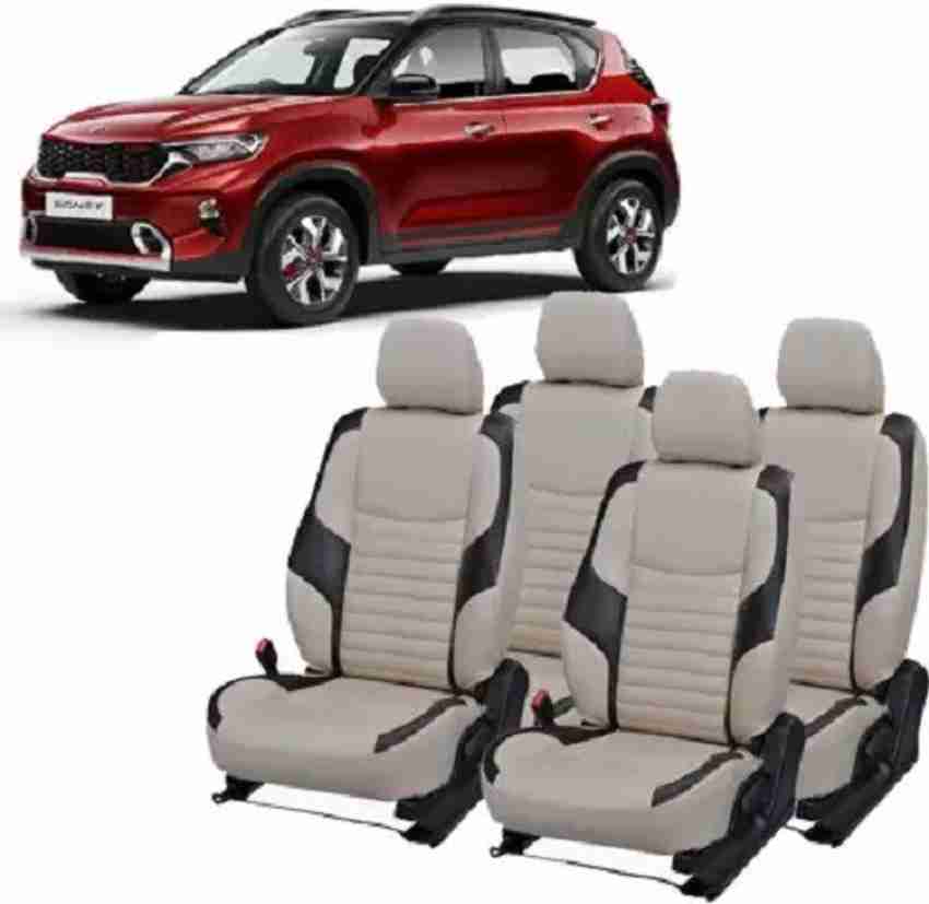 autodesign PU Leather Car Seat Cover For Kia Sonet Price in India Buy autodesign PU Leather Car Seat Cover For Kia Sonet online at Flipkart