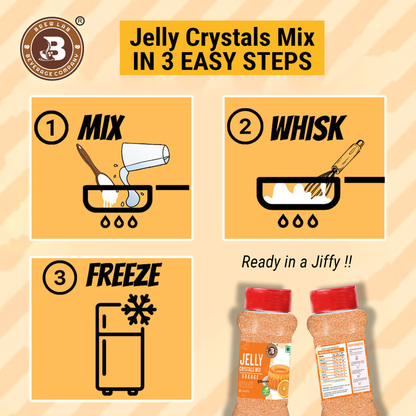 how to prepare jelly crystals