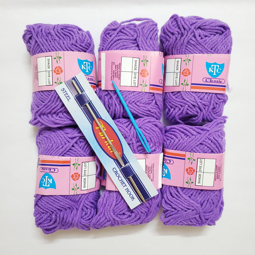 ShopTalk Light purple woolen thread pack of 6 Light purple woolen thread pack of 6 shop for ShopTalk products in India. Flipkart