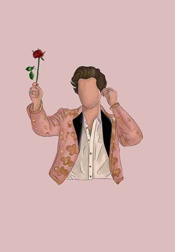 Harry Styles Drawing Cartoon