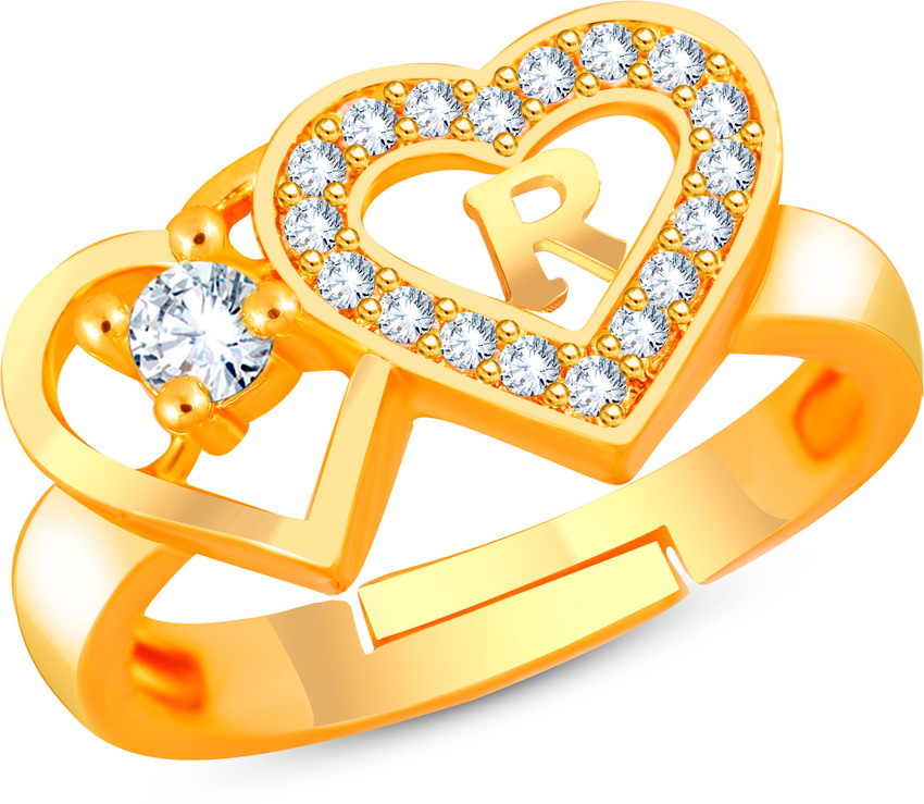 The Letter R In Heart