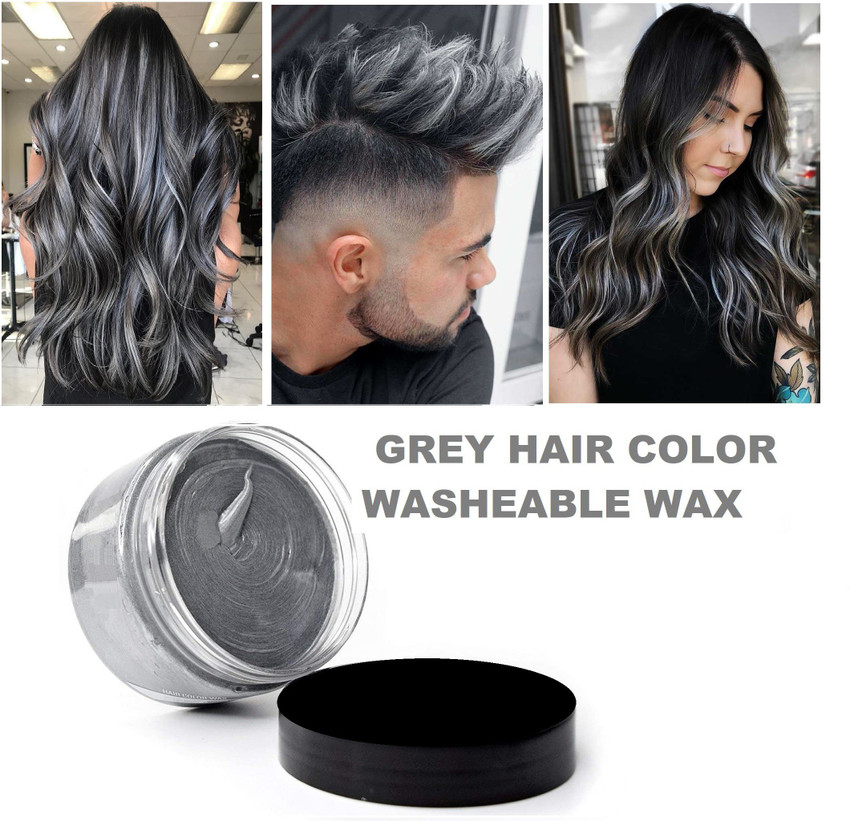 Ash Gray Hair Color Men