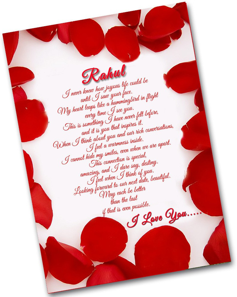 Rahul Love Quotes