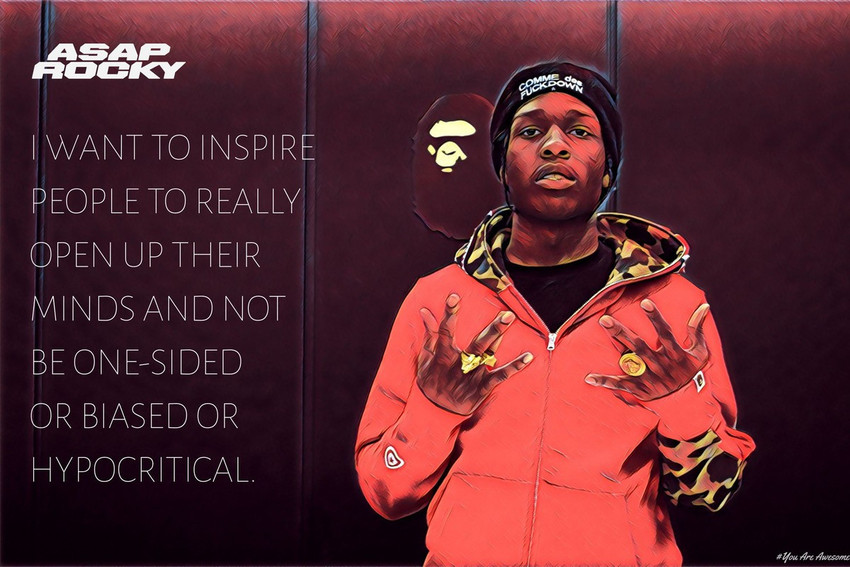 Asap Rocky Citaten Top 10 A$AP Rocky Quotes Gracious Quotes