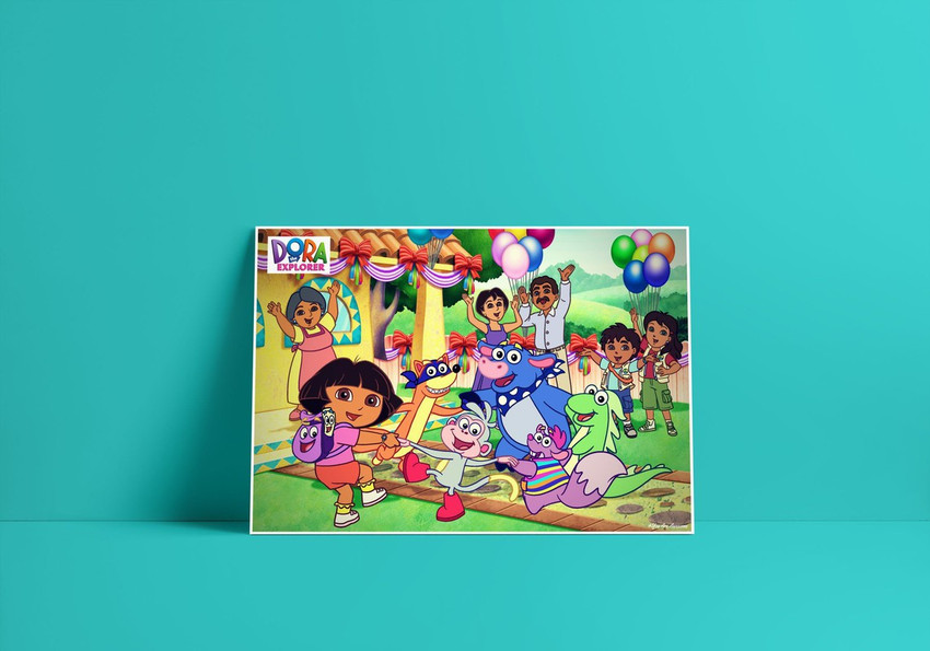 Dora The Explorer Tarpaulin Design