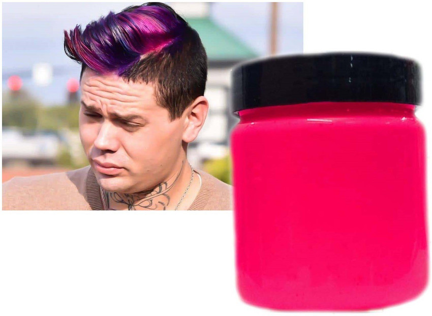 REIMICHI Best Temporary hair color wax washable instant Neon Pink hair Color NEON PINK Price in India Buy REIMICHI Best Temporary hair color wax washable instant Neon Pink hair Color