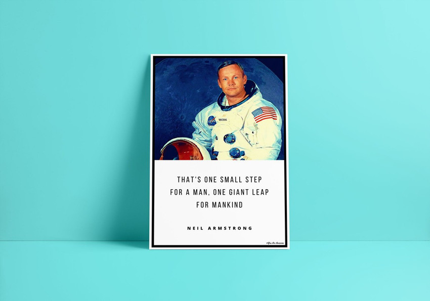 Neil Armstrong Poster Idea