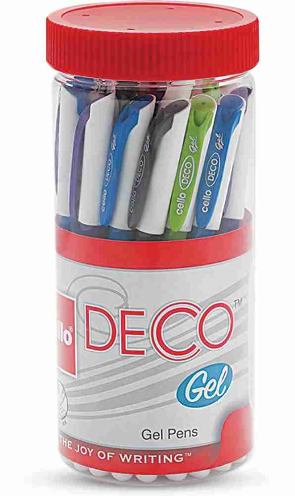 Cello Deco Gel Pen Buy Cello Deco Gel Pen Gel Pen Online at Best Prices in India Only at Flipkart