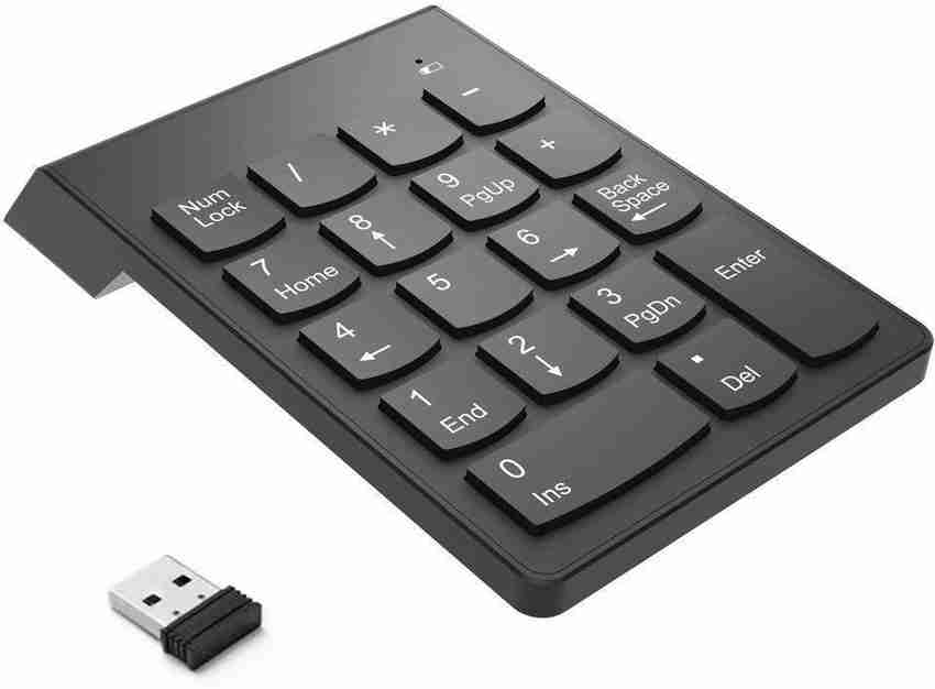 Bluetooth 30 Wireless Numeric Keypad Numpad 18 Keys Mini Macally