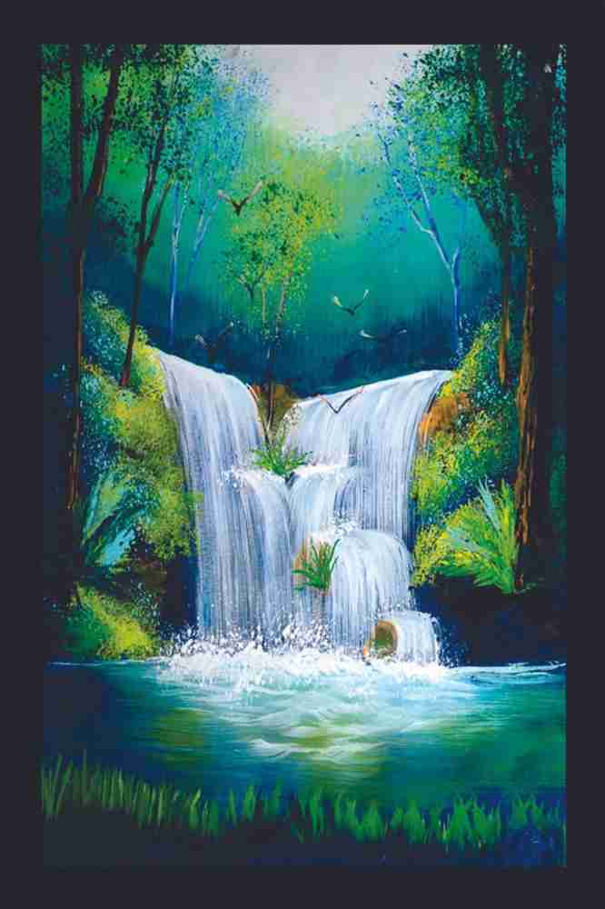 Waterfall Drawing