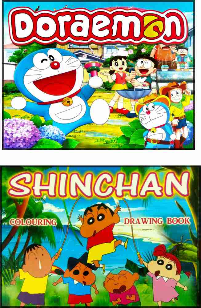 Shin Chan And Doraemon