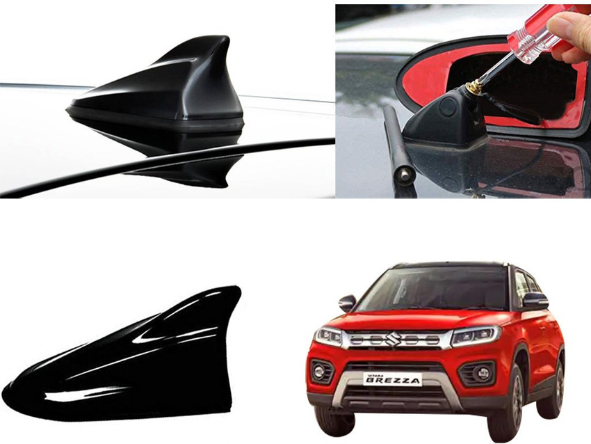 Shop Buy Shark Fin Signal Receiver for Maruti Suzuki Brezza 2020 Car Antenna Satellite Vehicle Antenna Price in India Buy Shop Buy Shark Fin Signal Receiver for Maruti Suzuki Brezza 2020