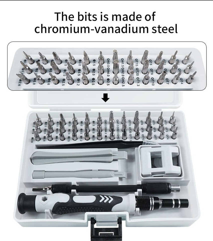 GNASTAS 45 In 1 MAGNETIC Screwdriver Set Torx Screwdriver Precision Screw Driver Bit Set Standard Screwdriver Set Price in India Buy GNASTAS 45 In 1 MAGNETIC Screwdriver Set Torx Screwdriver Precision