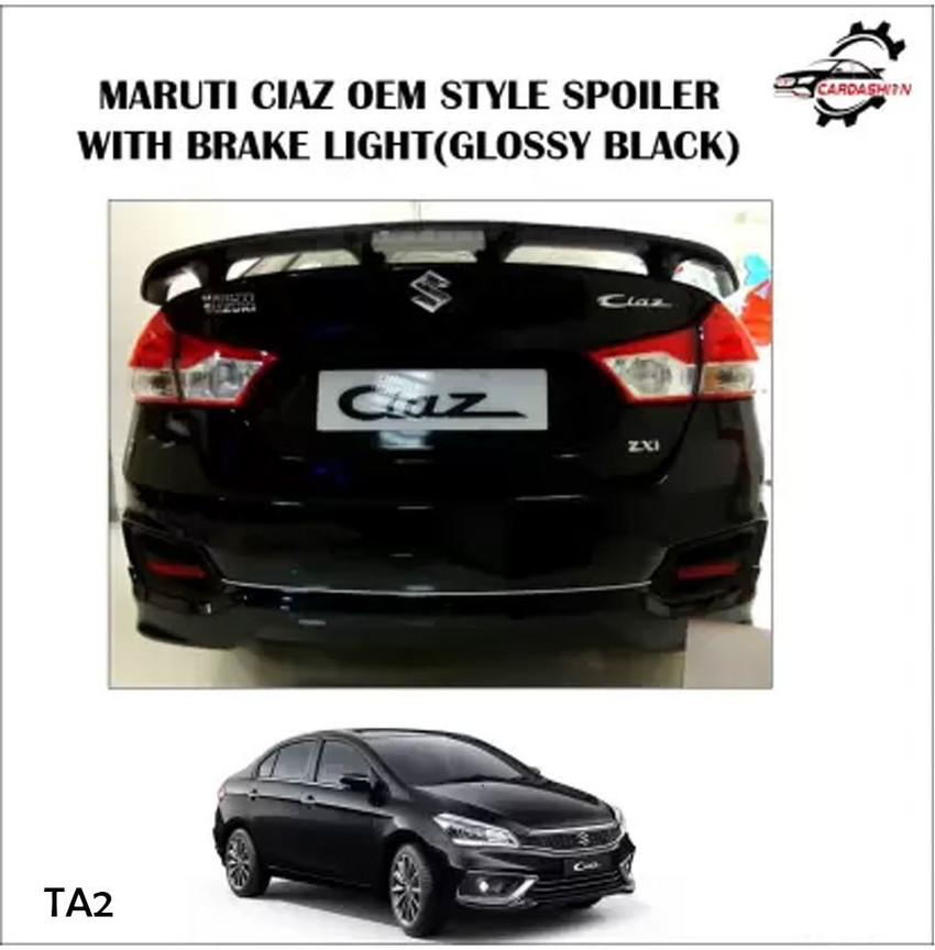 cardashion ciaz glossy black spoiler Car Spoiler Price in India Buy cardashion ciaz glossy black spoiler Car Spoiler online at Flipkart