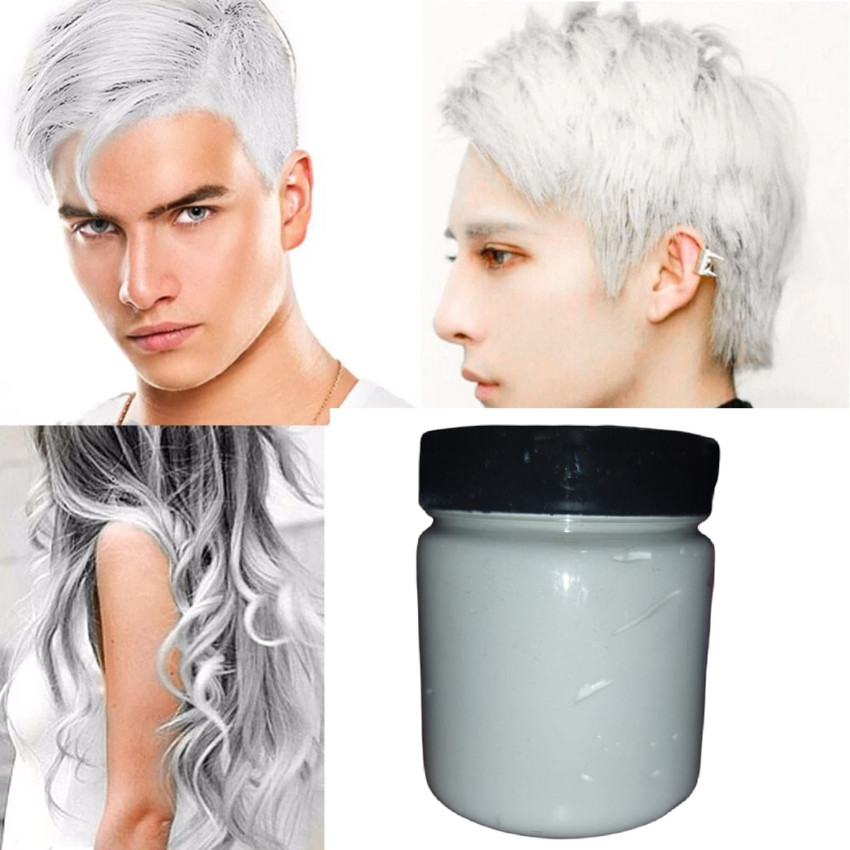 Dyed White Hair Men