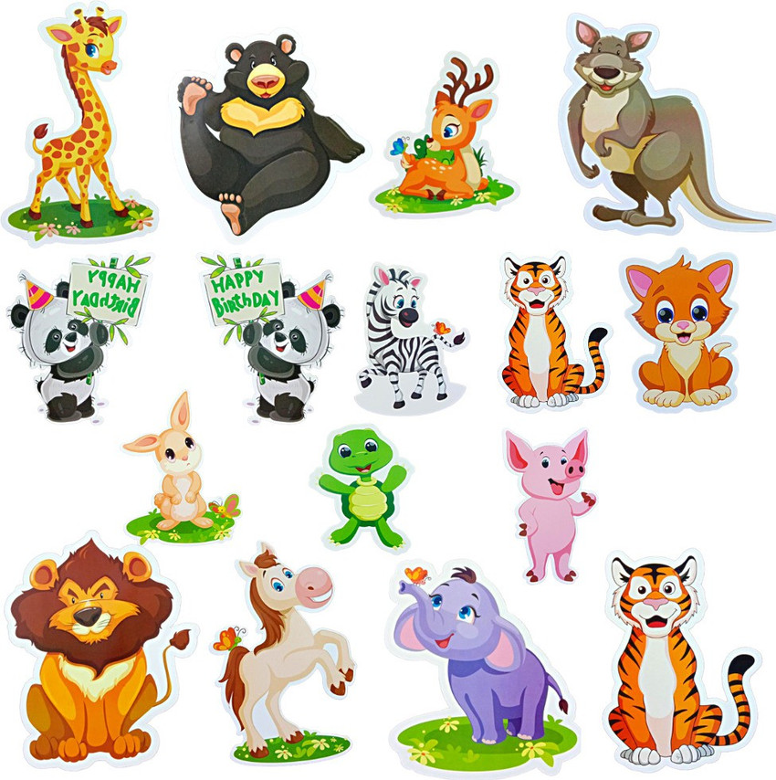 Zoo Animal Cutouts