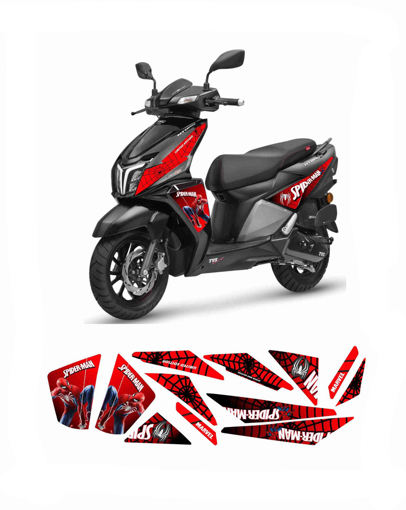 Spiderman Stickers For Bikes