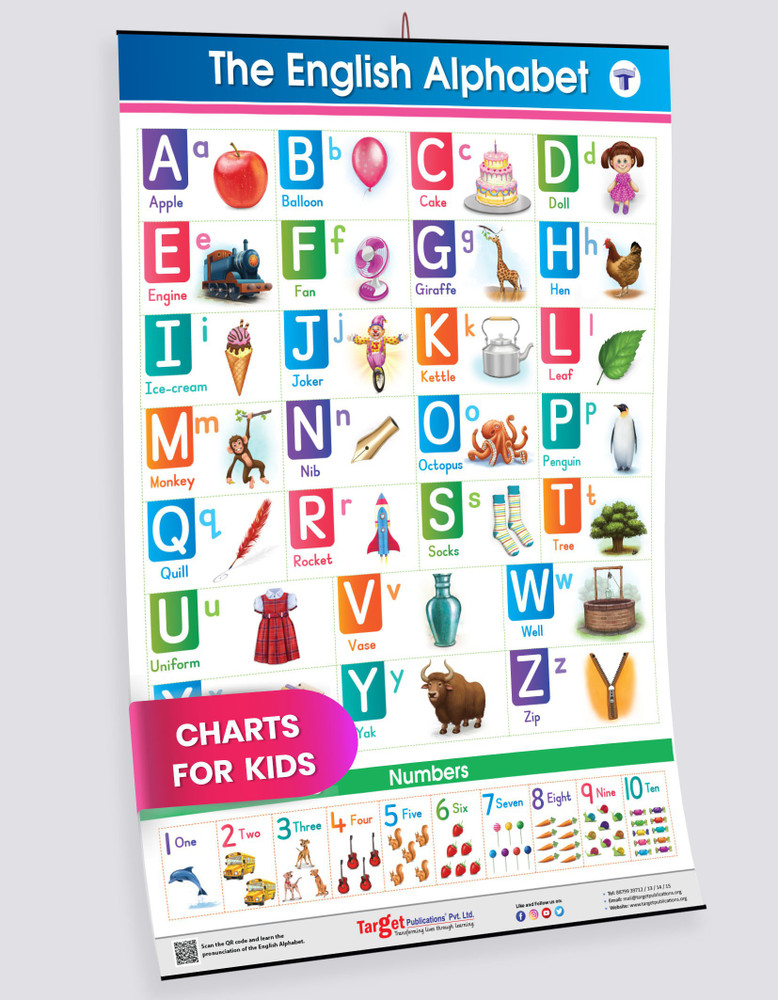 Illustration For Teaching Children The English Alphabet