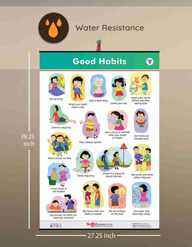 Good Manners For Children Chart