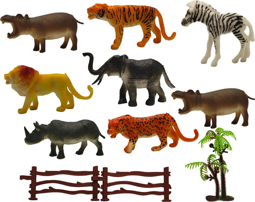 Wild Animals Toy Model Realistic Wild Animals Lion,White