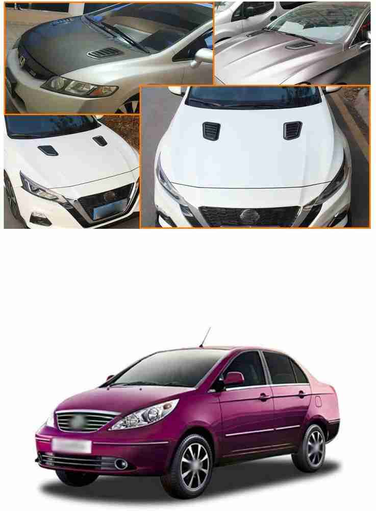 PROEDITION Scoops Hood Vents Air Intake Decor Cover Universal for Cars 136 Matte Glossy Tata Manza Front Garnish Price in India Buy PROEDITION Scoops Hood Vents Air Intake Decor Cover Universal