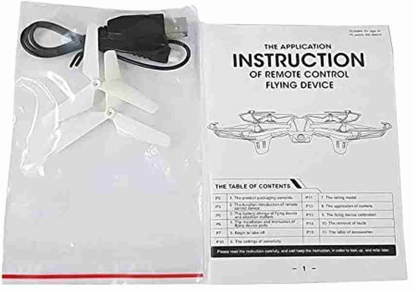 quadcopter drone instructions