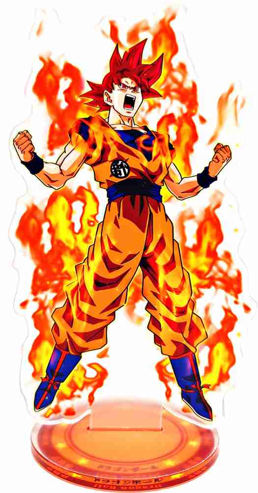 Goku Super Saiyan God Mode