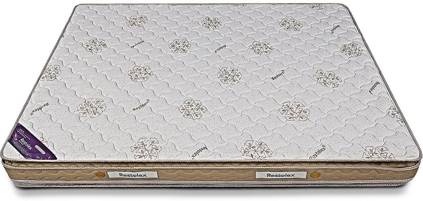 Restolex Nidra Spring Pillow Top 72 x 72 x 6 6 inch King Bonnell Spring Mattress Price in India Buy Restolex Nidra Spring Pillow Top 72 x 72 x 6