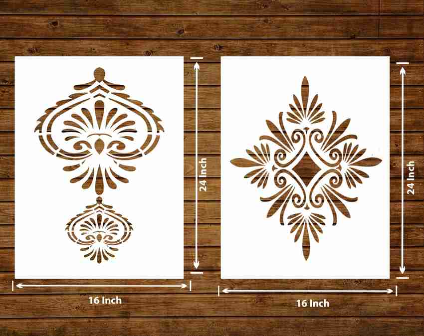Victorian Stencils Printable Wallpaper Stencil
