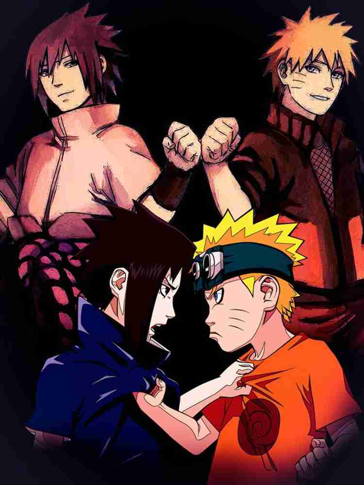 Naruto And Sasuke Friends Wallpaper Battle, The Battle, Chidori,