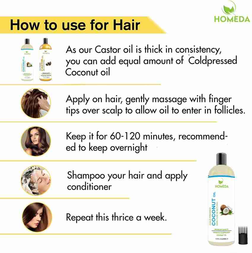 Coconut oil for hair overnight store