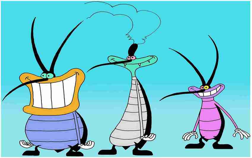 Oggy and the Cockroaches Big Size Flex Poster For Room MD 3492 Photographic Paper Abstract Personalities posters in India Buy art film design movie music nature and educational paintings wallpapers at...