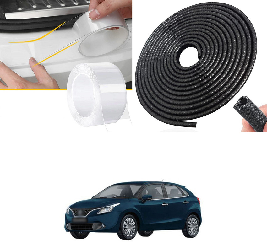PECUNIA U Shape Edge Trim Guard Protection 5D Car Door Bumper Beading Protection s936 Matte Glossy Maruti Baleno Side Garnish Price in India Buy PECUNIA U Shape Edge Trim Guard Protection