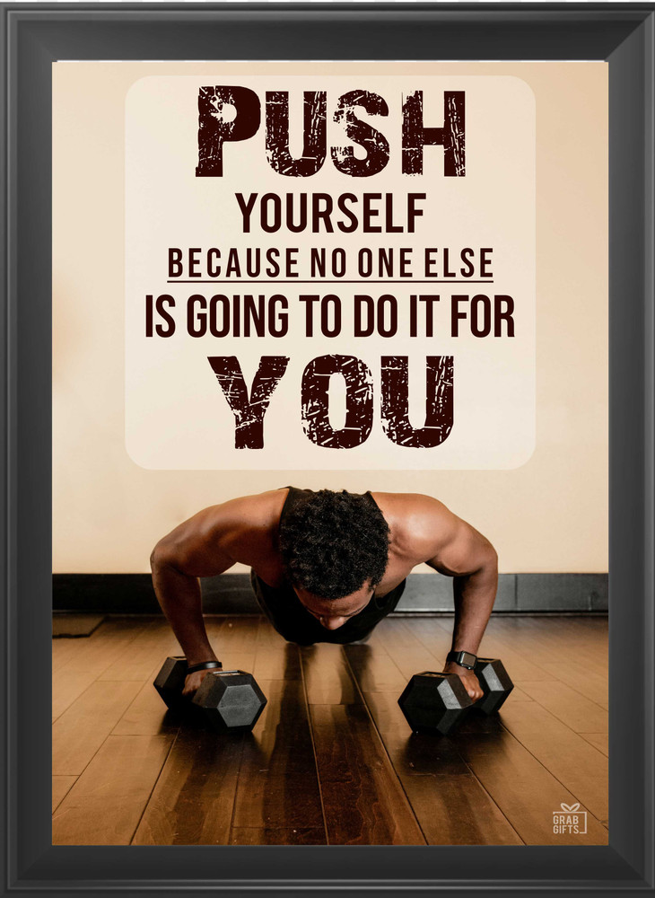 Push Yourself Fitness Quotes