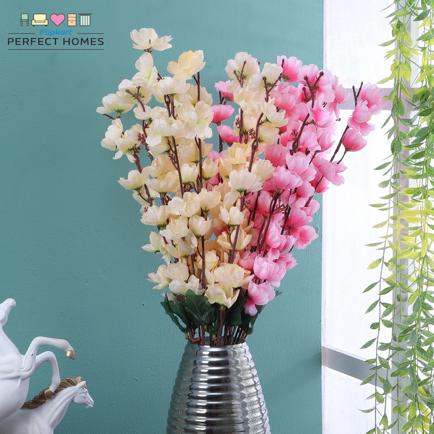 Flipkart Perfect Homes Artificial Flowers Pink White Orchids Artificial Flower Price in India Buy Flipkart Perfect Homes Artificial Flowers Pink White Orchids Artificial Flower online at Flipkart