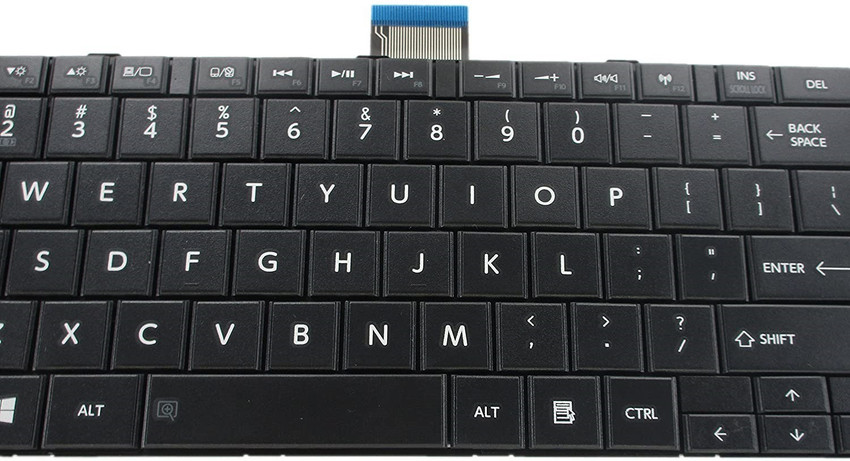 Toshiba Laptop Keyboard Layout