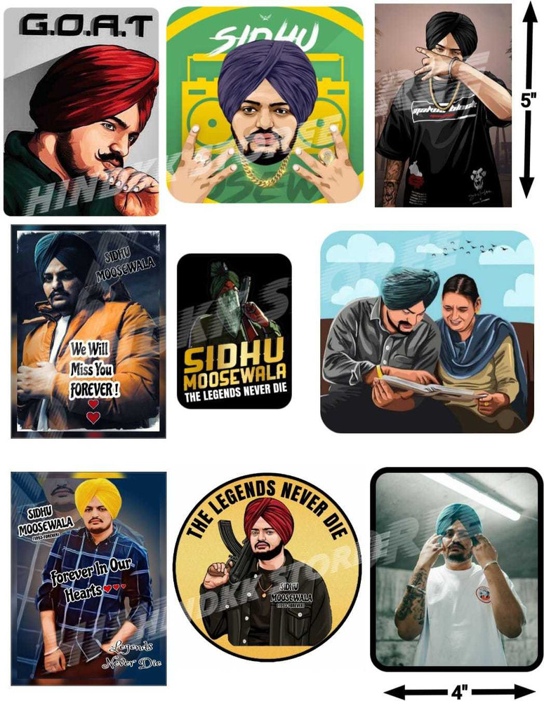 Sidhu Moose Wala By Punjabi-club Art Prints, New Instagram, 47% OFF