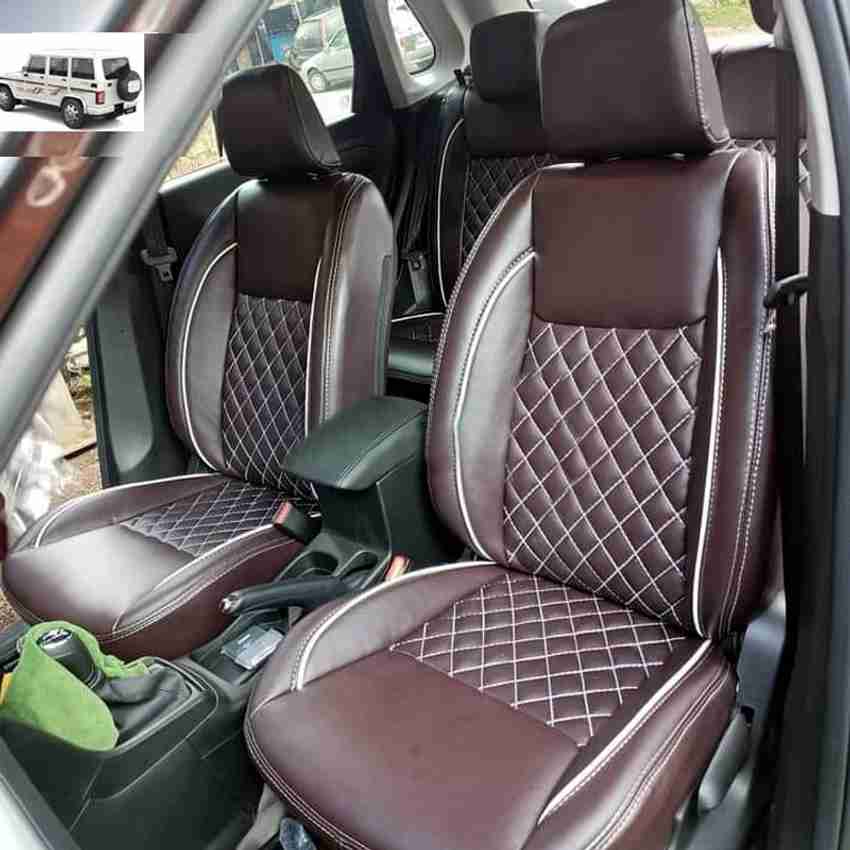 AutoSafe Leather Car Seat Cover For Mahindra Bolero 7S Price in India Buy AutoSafe Leather Car Seat Cover For Mahindra Bolero 7S online at Flipkart