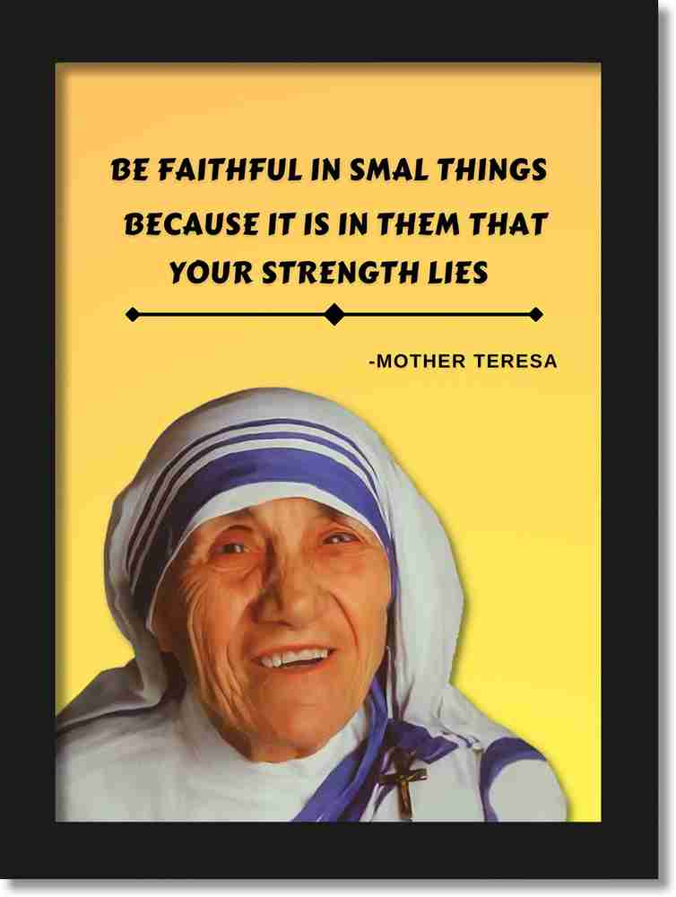 Mother Teresa Quotes Printable Anyway Quote By Mother Teresa Water