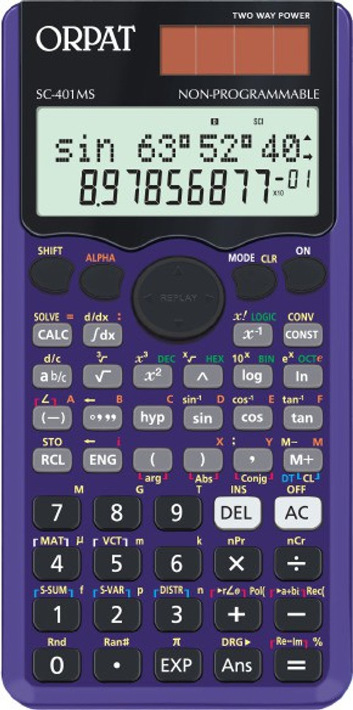 Scientific Calculator Purple