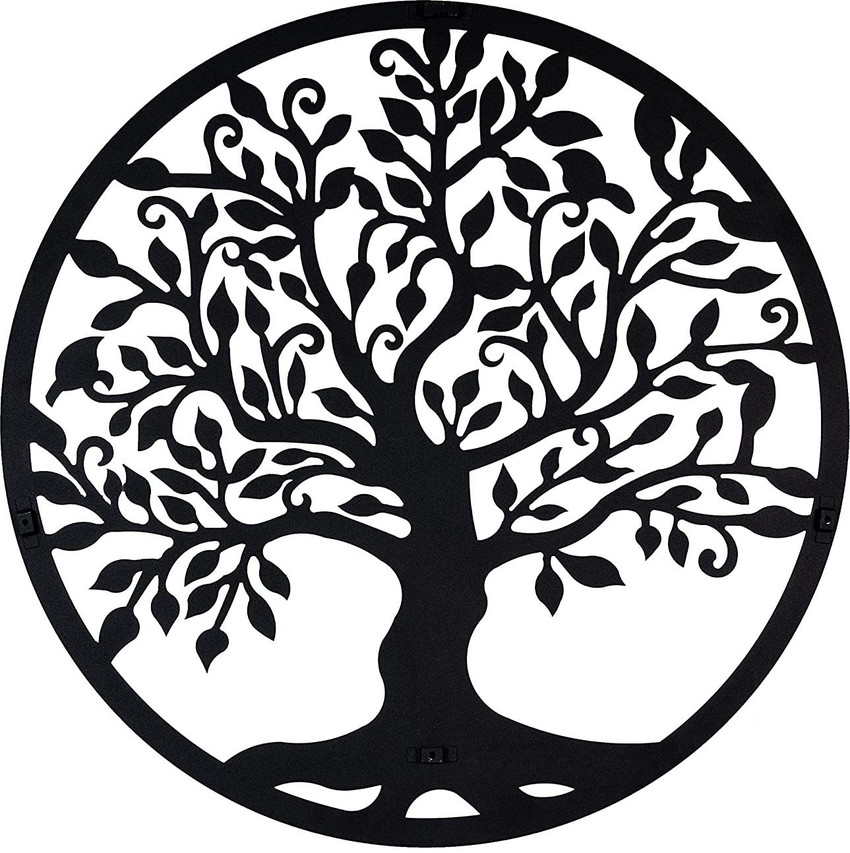 Tree Of Life Silhouette Circle