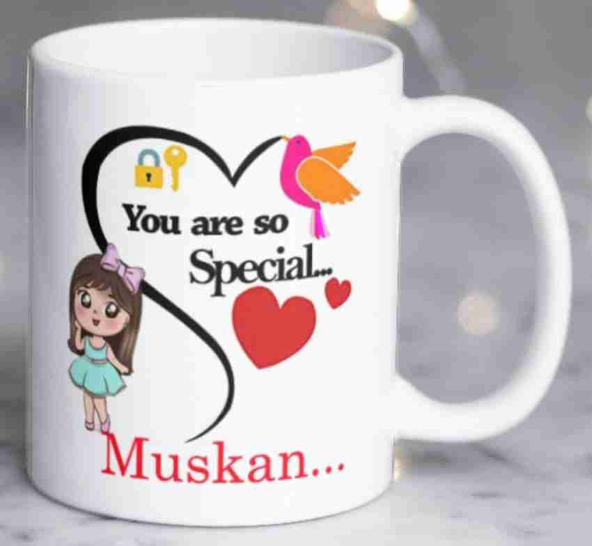 Love Muskan Name Wallpaper