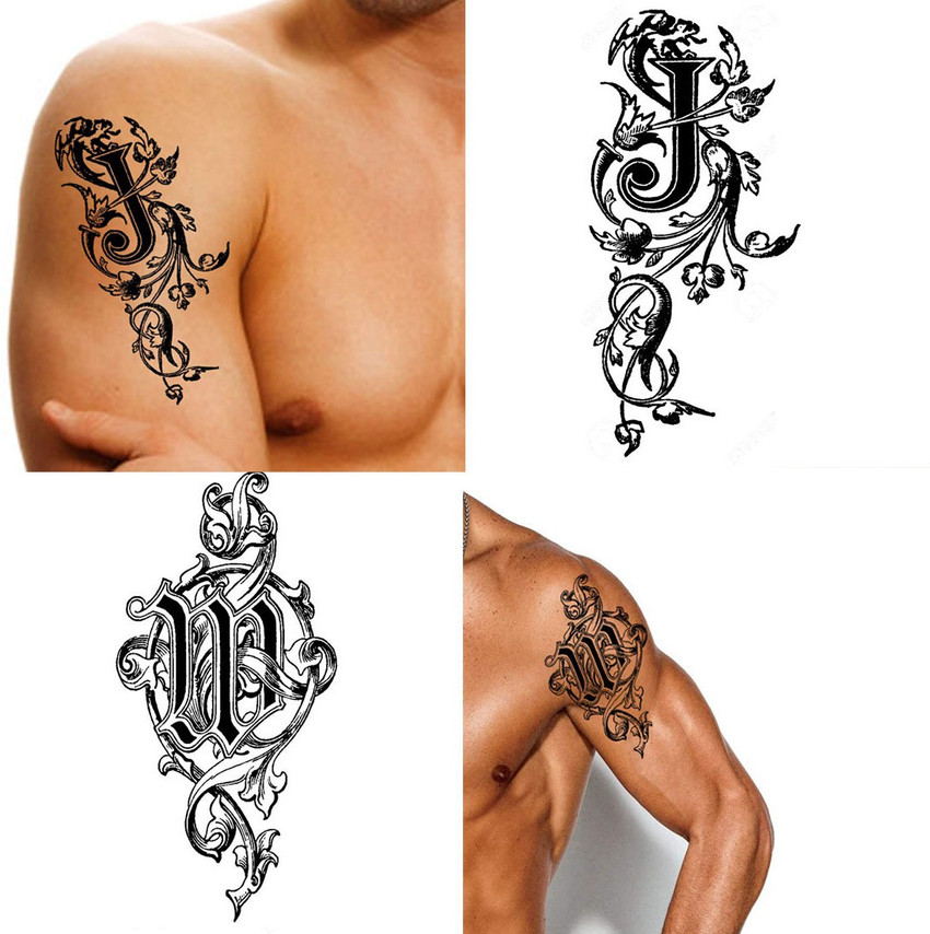 Tattoo Letter J