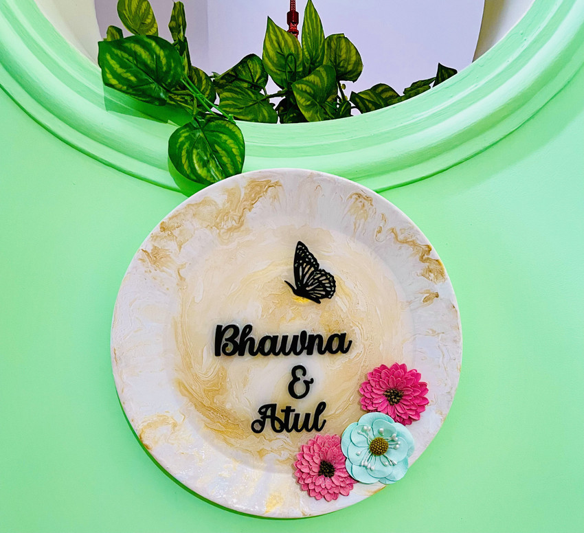 Ceramic Name Plate Designs