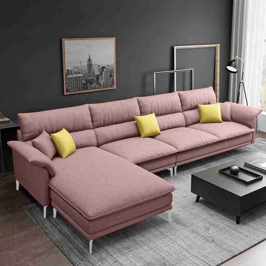Light Pink Sofa Set | Baci Living Room