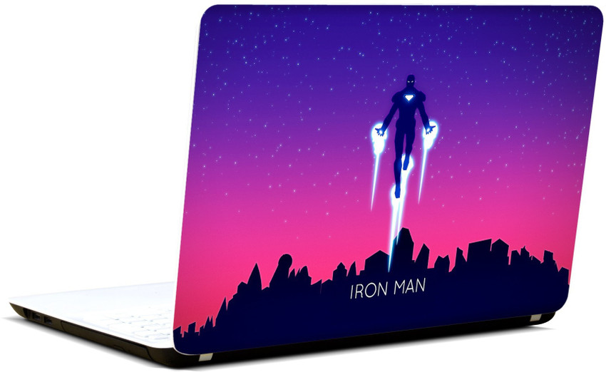 Iron Man Flying At Night