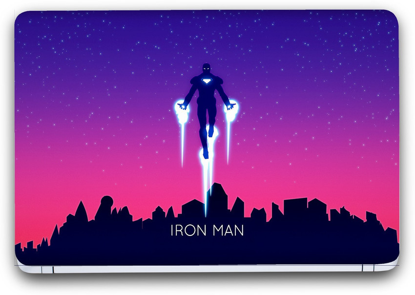 Iron Man Flying At Night