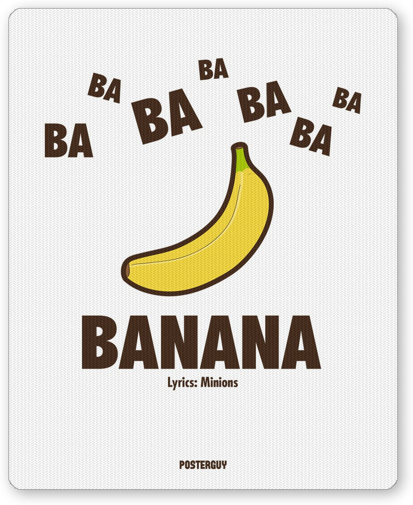 Minions Banana Song Lyrics Minions Banana Song | Despicable Me 2