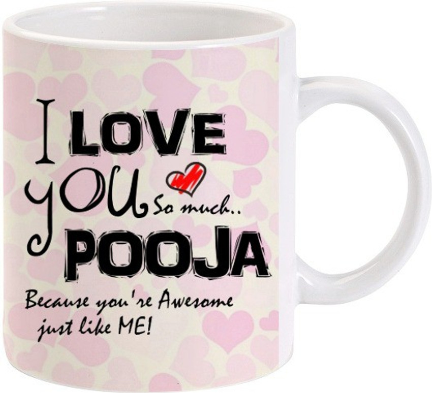 I Love You Pooja Name