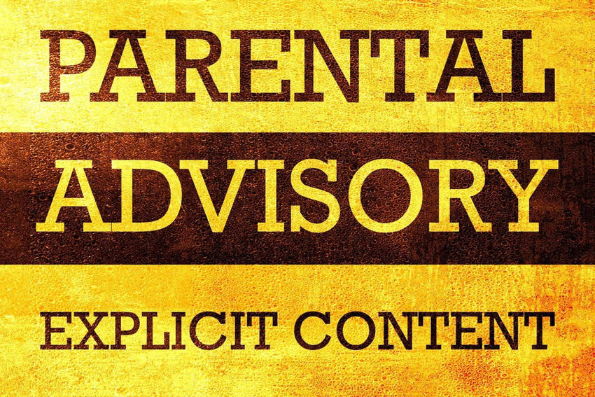 Parental Advisory Gold